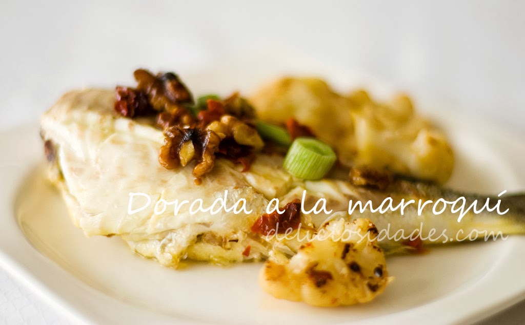 deliciosidades: Receta de Dorada a la marroquí.