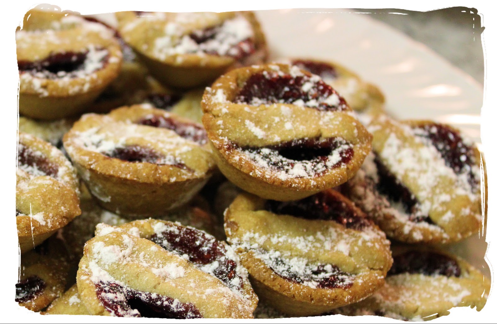 Swirl & Scramble: NUTTY, FRUITY LINZER TARTLETS