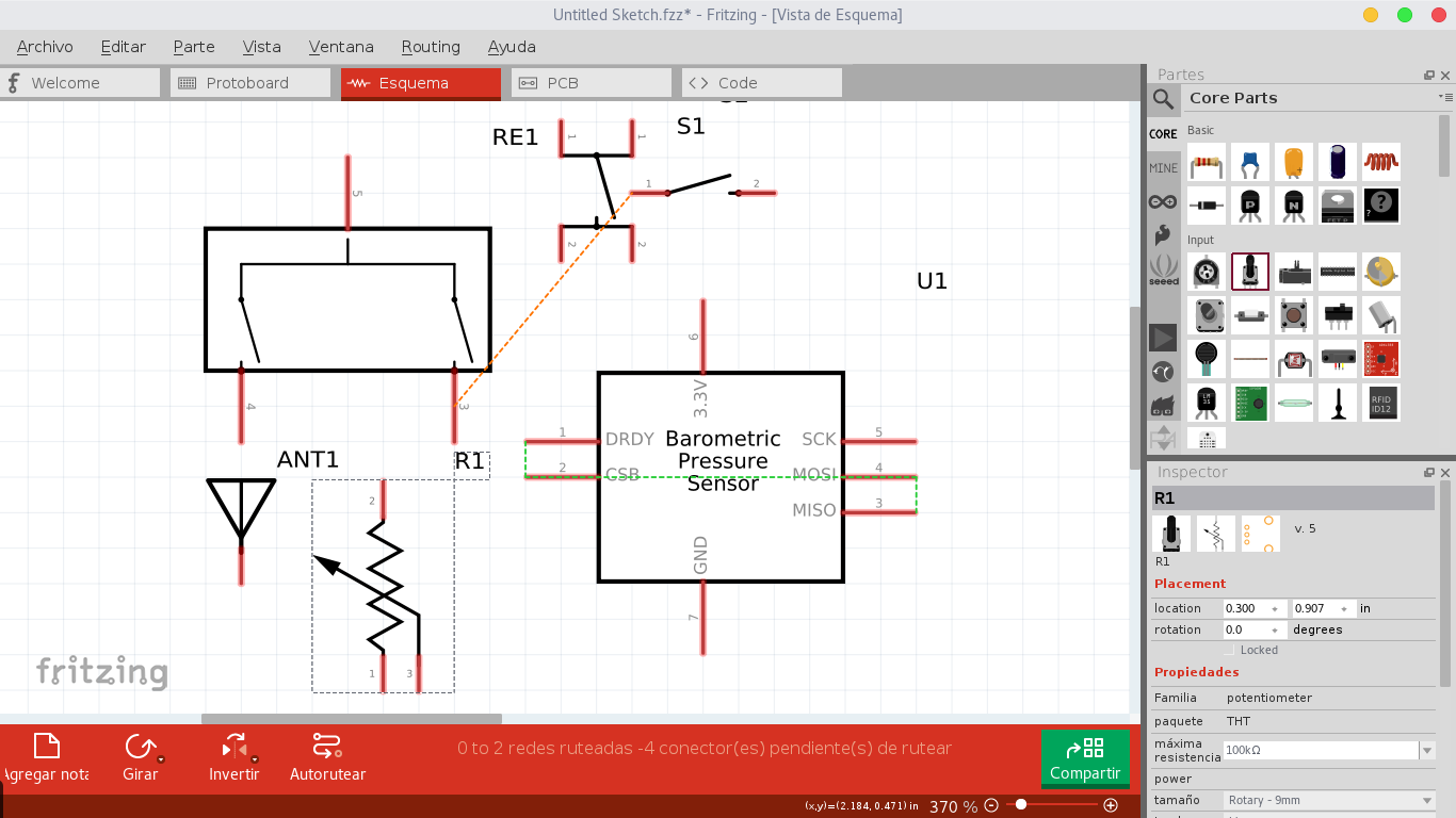 Fritzing – Software para circuitos electrónicos – linuxitos