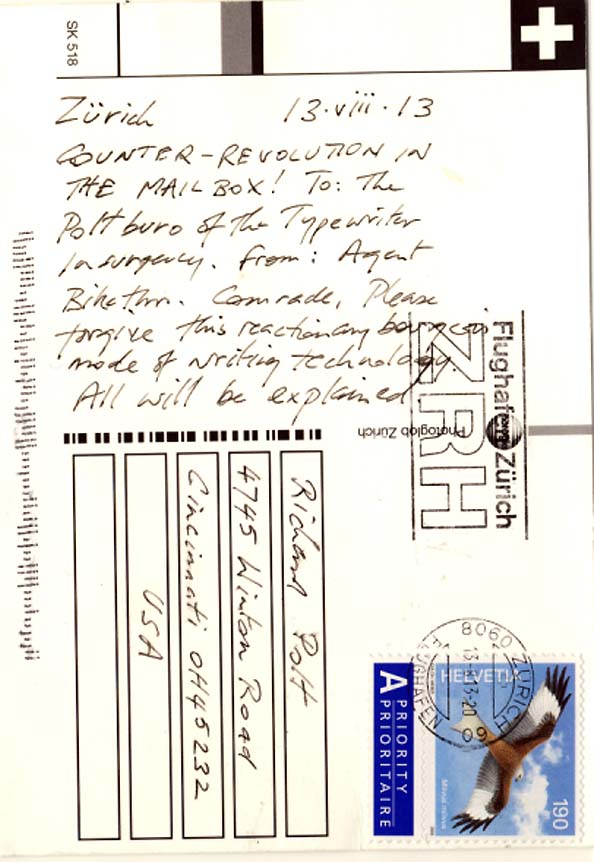 Revolution in the mailbox: PNW, Magic City, Switzerland, and more/ /THE ...