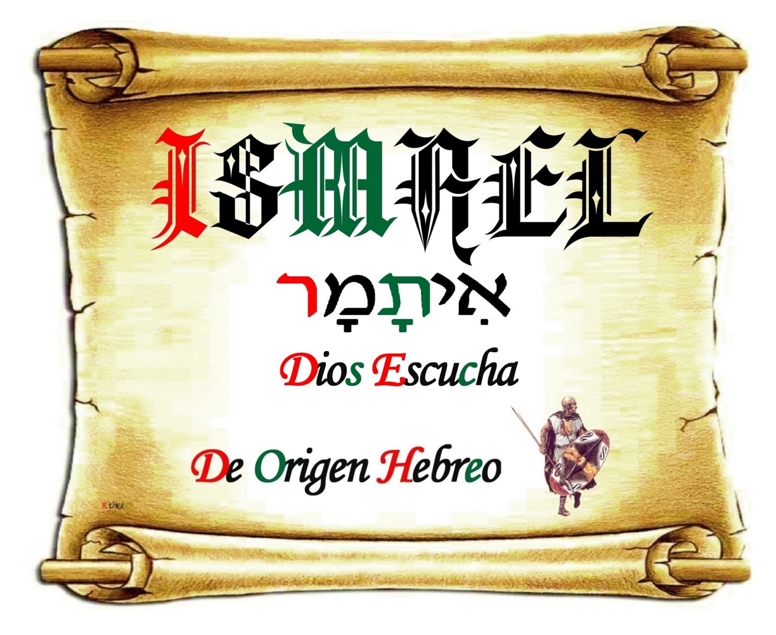 El origen de los nombres: Ismael