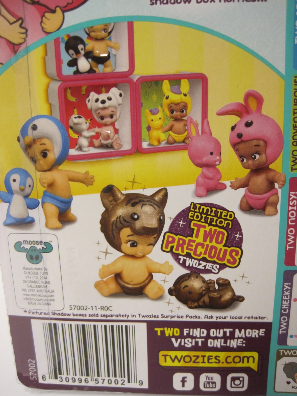 Never Grow Up: A Mom's Guide to Dolls and More: Moose Toys "Twozies" Review