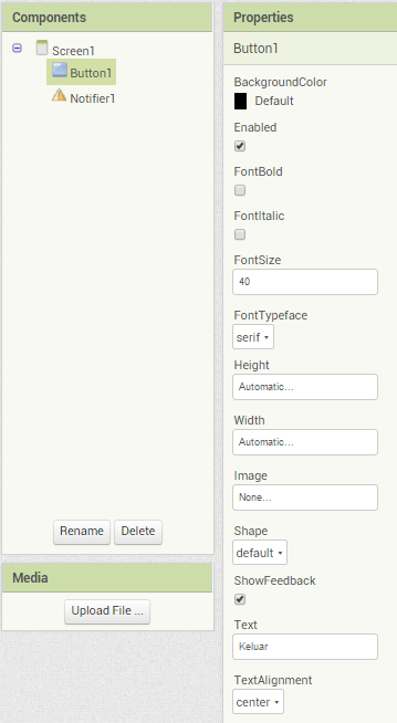 Membuat Notification (Peringatan) Keluar Aplikasi (Tutorial App ...