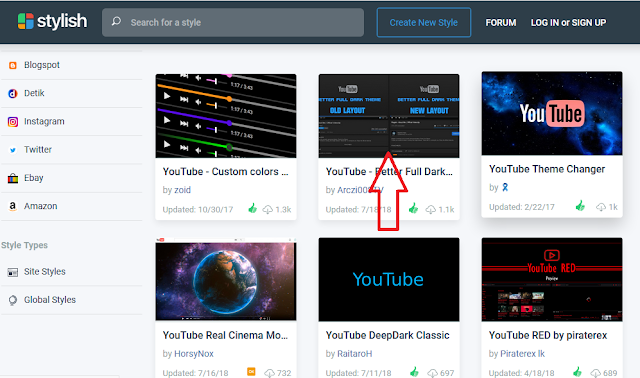 Cara Mengubah Tampilan Warna Youtube Terlihat Keren - Yannech.com