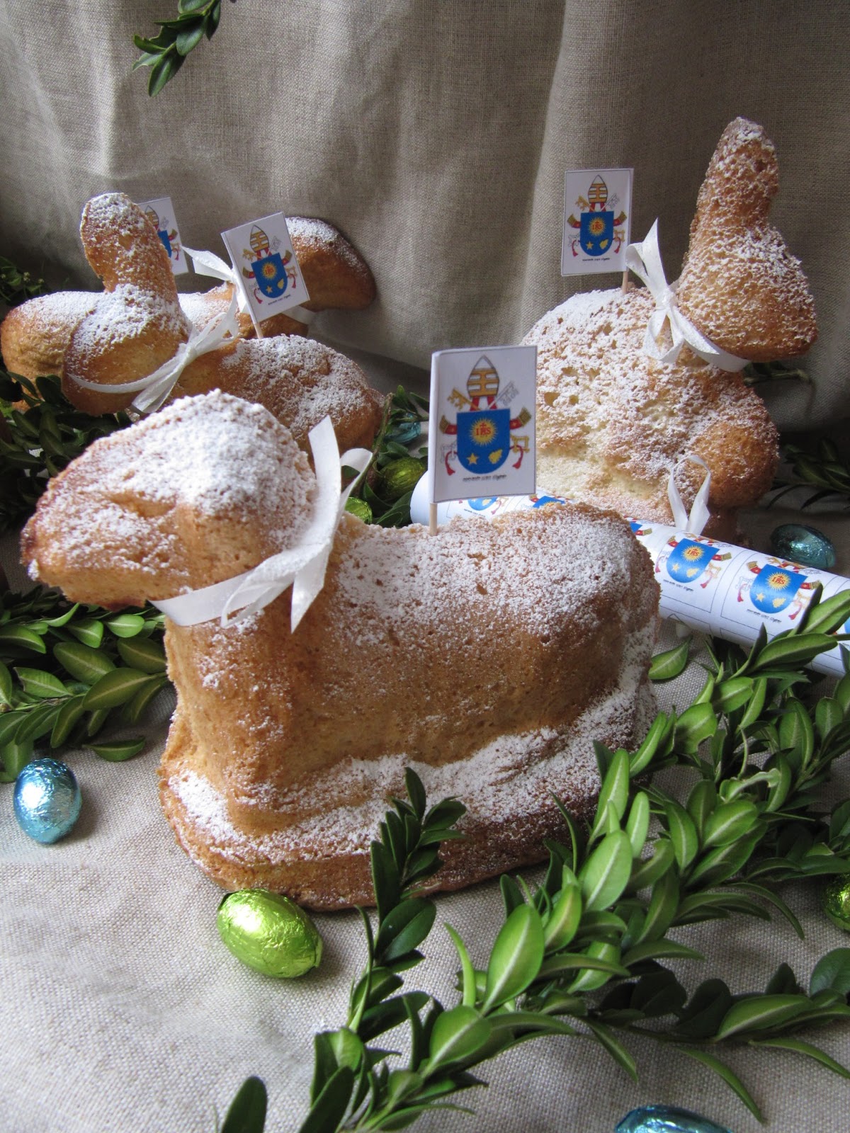 La cuisine d'ici et d'ISCA: Osterlammele (agneau pascal)