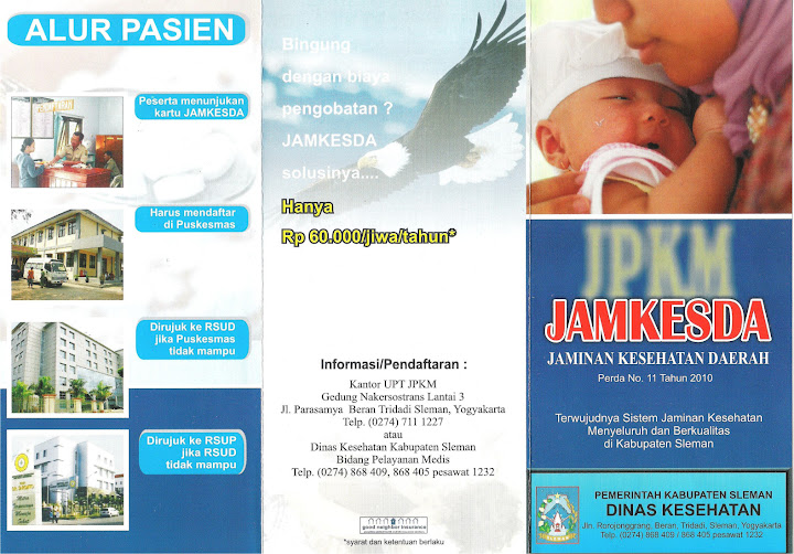 KumisKucingKu: JAMKESDA: Program ‘Jaminan Kesehatan Daerah’ Baru di Sleman