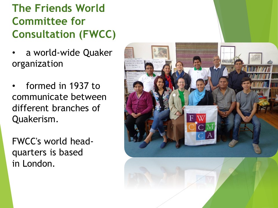 LA Quaker: The World Gathering of Quakers in Peru and the Testimony on ...