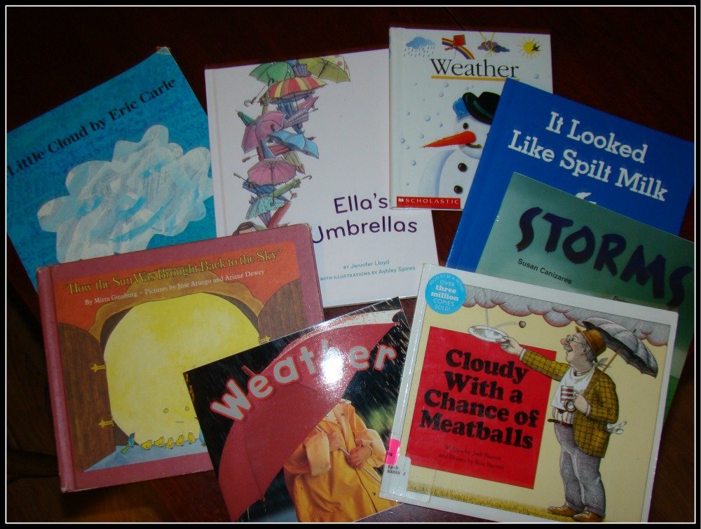 Beyond Books :: Weather Books & Raindrop Mobile - The Little Things Journal