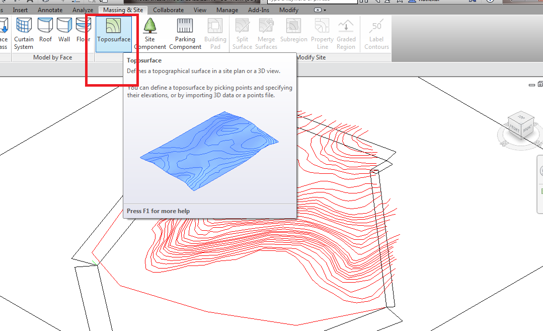 Revit Hub: CREATE CONTOURS.