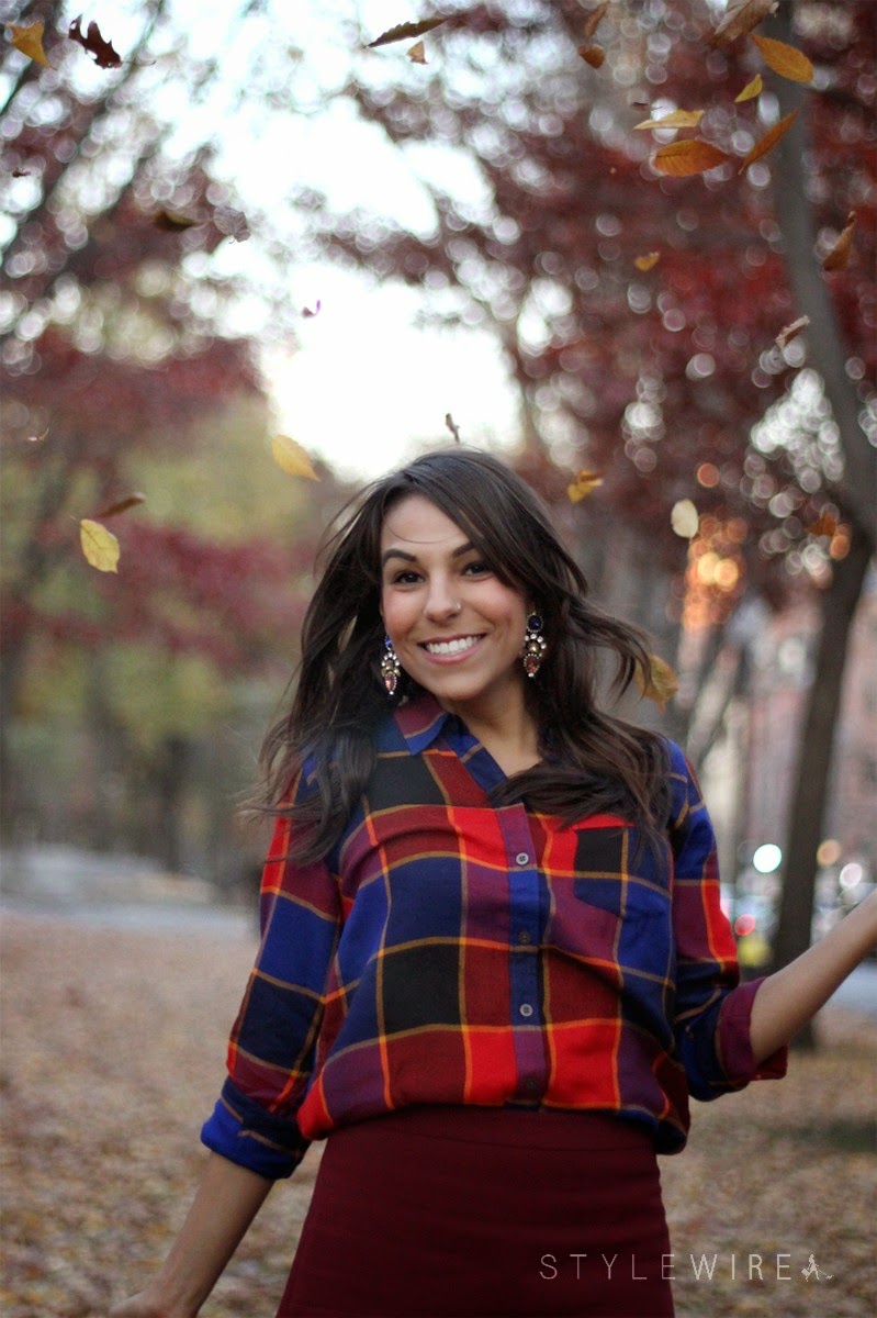 What I Wore: Fall Flannel - Style Wire | Boston Adventure, Fashion ...