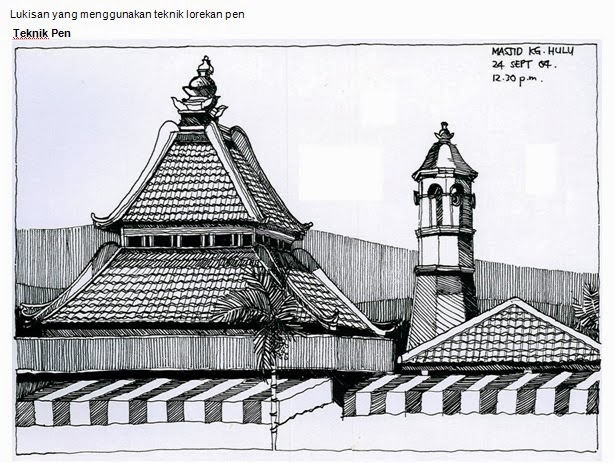 SPS 1025 - GRAFIK SENIBINA 1: Teknik Asas Lukisan & Lakaran