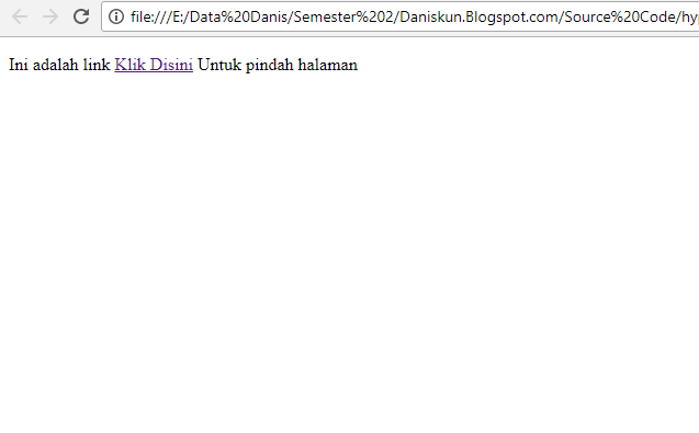 Mengenal HTML Bagian 8 : Pengenalan Hyperlink Dalam HTML - Rull | Learn ...