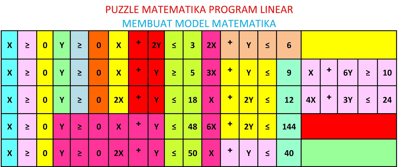 fun with mathematic: PUZZLE MATEMATIKA