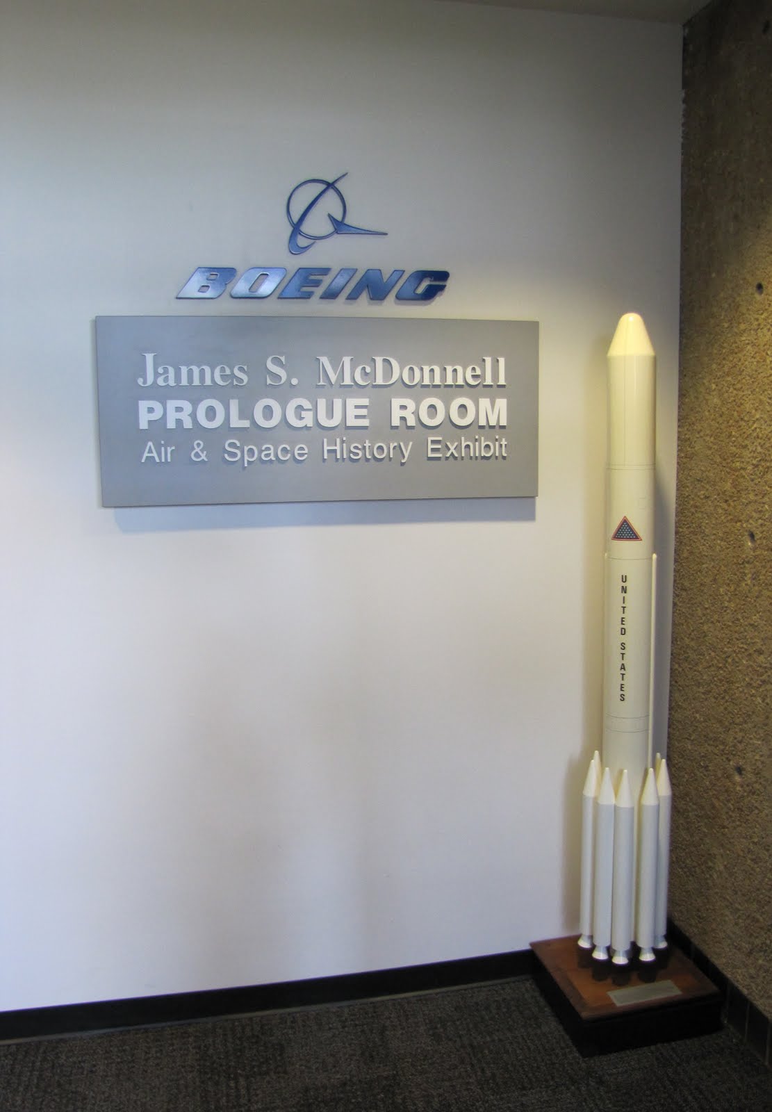 The Aero Experience: James S. McDonnell Prologue Room at Boeing IDS in ...