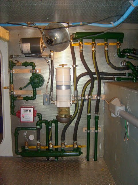 Conall's Boat Build: Fuel transfer system complete