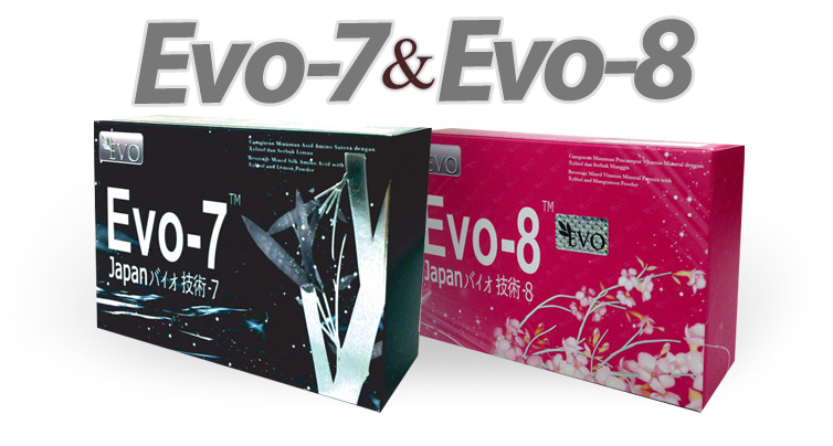 PRODUK EVO7 & EVO8..UNTUK MEMBANTU MASALAH KESIHATAN DALAMAN DAN LUARAN.: PRODUK