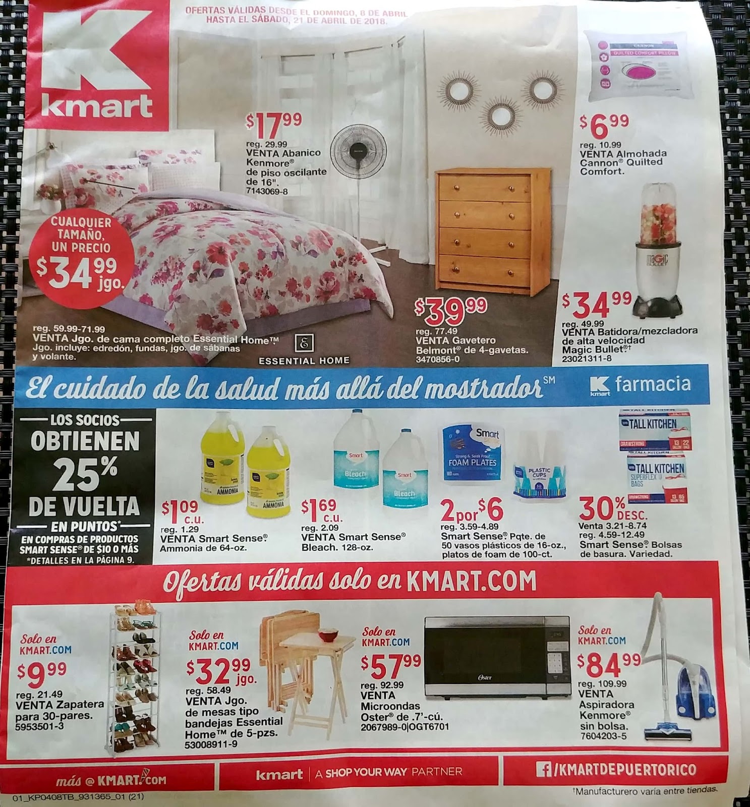 Ahorros Diarios Usando Cupones: Especiales en las tiendas Kmart Puerto ...