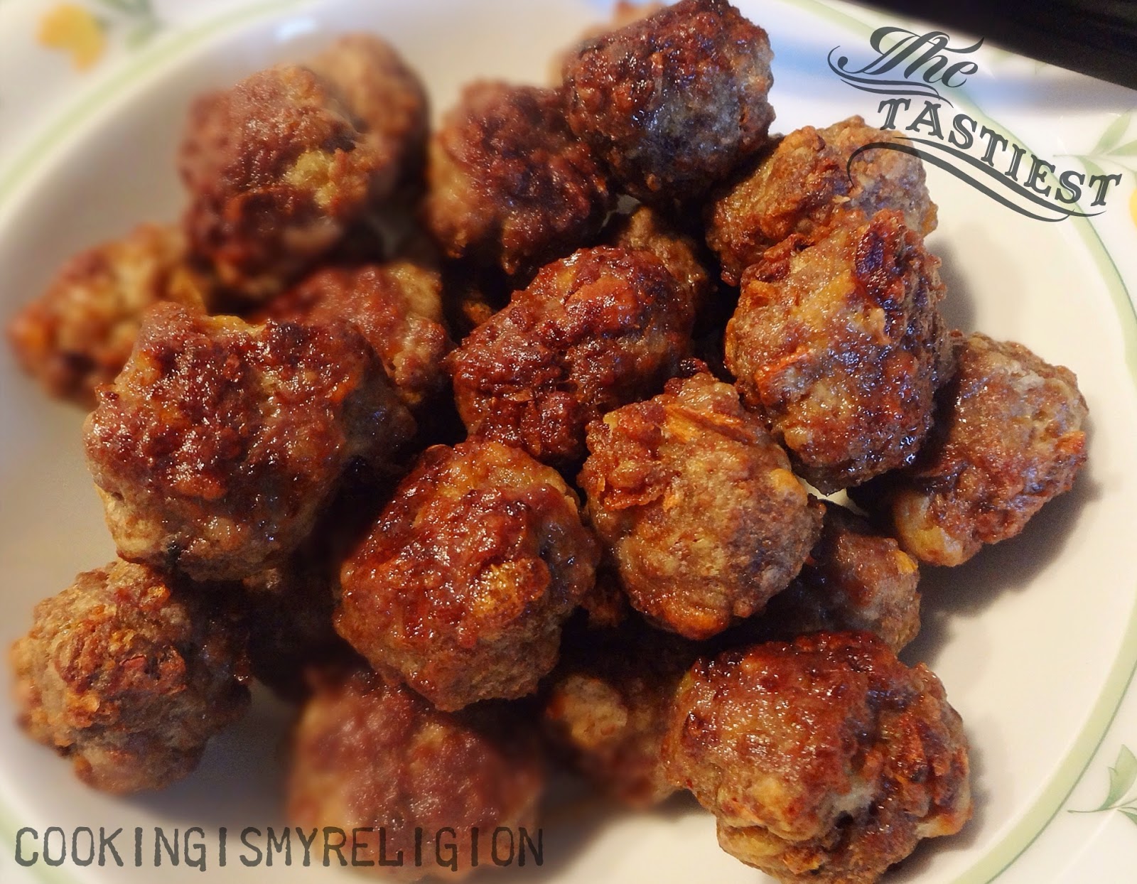 Cooking Is My Religion: Fanny´s Oven baked Meatballs