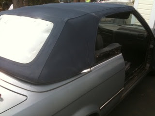 Baurspotting: My E30 Convertible Roof Replacement Project