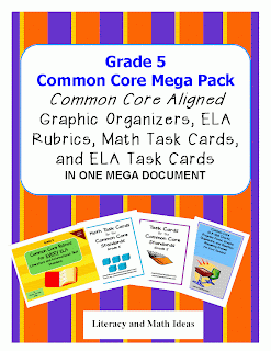 Literacy & Math Ideas: Grade 5 Common Core Reading Assessments ...