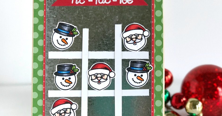 Kimplete Kreativity: Santa's Tic-Tac-Toe Magnetic Board Game