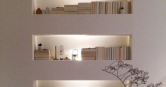 Marzua: Decorar la pared con nichos