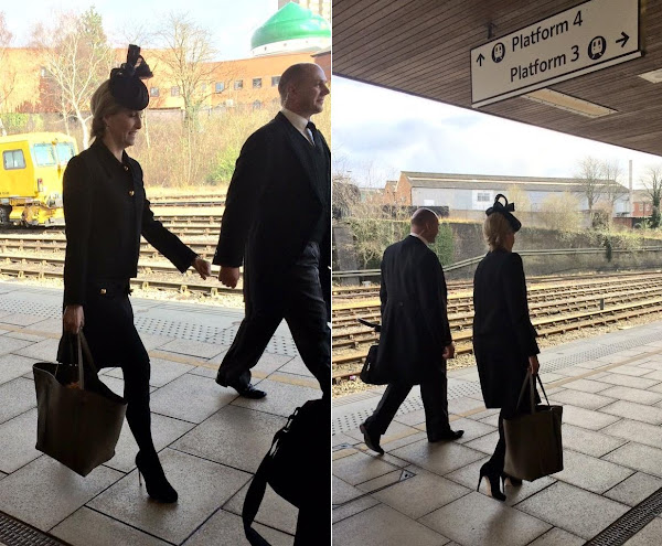 Sophie, Countess of Wessex attends the reinterment service for King ...