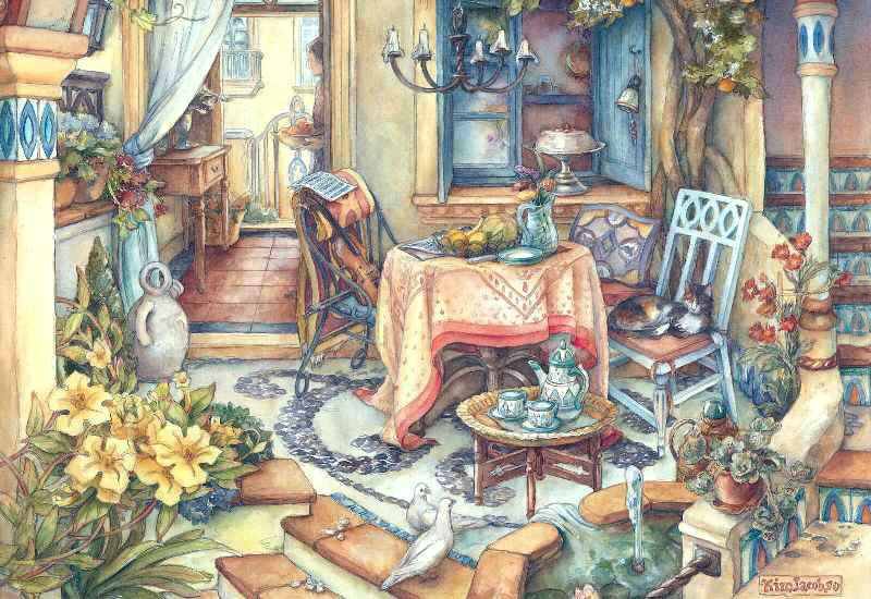 Коллекция картинок: Уютные картины от Kim Jacobs