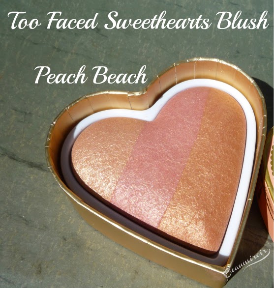 Too Faced Sweethearts Blush in Peach Beach for a warm glow - Beaumiroir