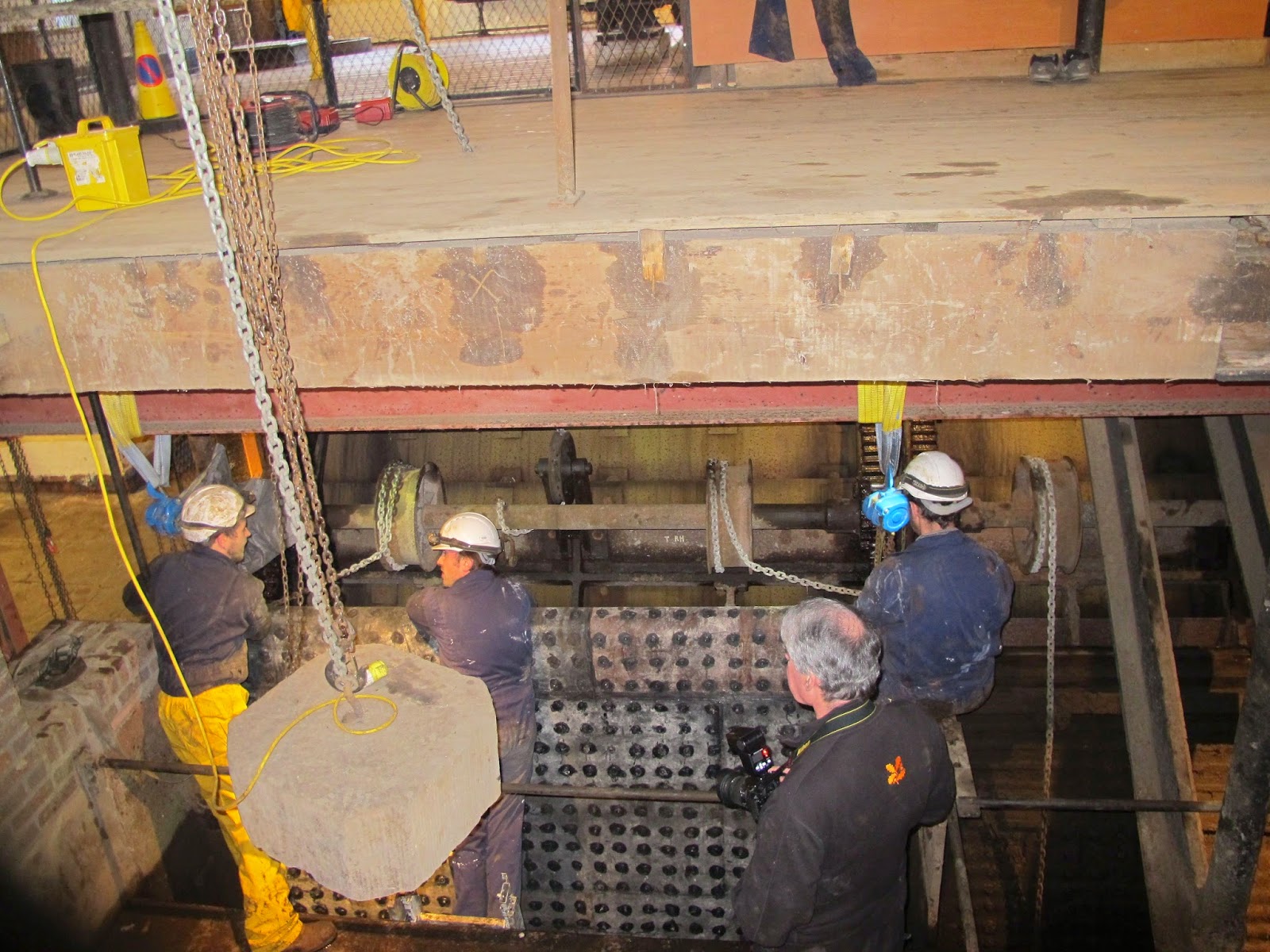 Vince's World: A new blind for The Great Wheel at Quarry Bank Mill