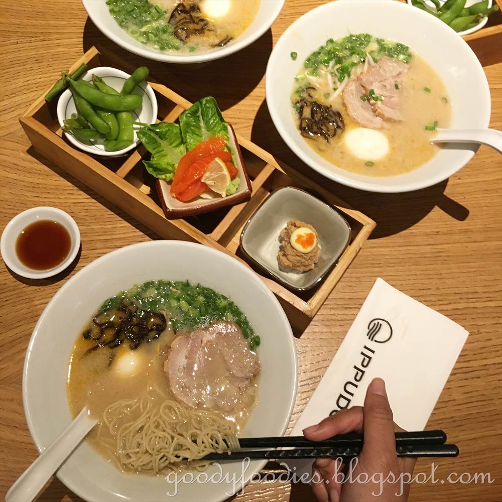 GoodyFoodies: Ippudo, The Gardens Mall - Lunch Set Menu