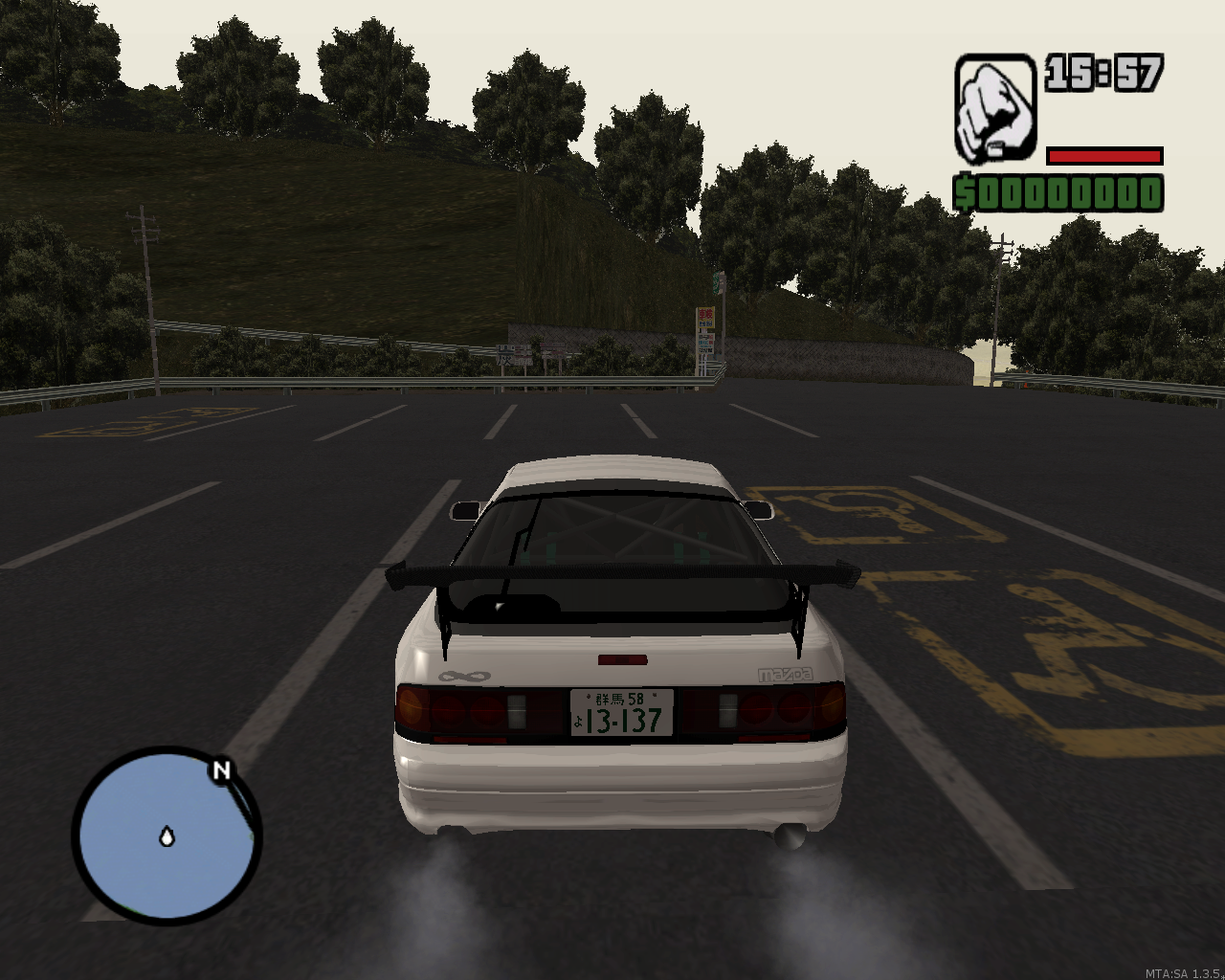Yokota Workshop: Ryosuke FC3s from Initial D Fifth Stage GTA SA