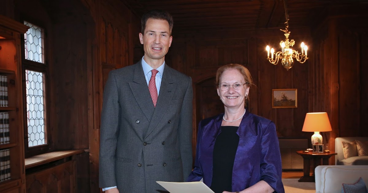 Hereditary Prince Alois Receives Five Ambassadors