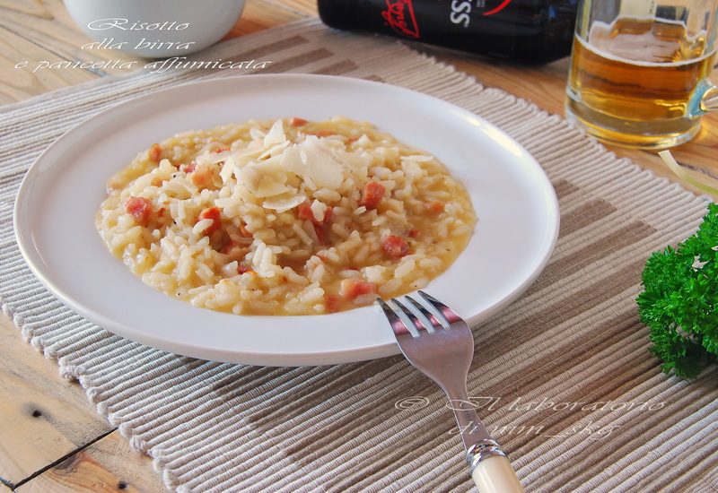 IL LABORATORIO DI MARINA: ΡΙΖΟΤΟ ΜΕ ΜΠΥΡΑ ΚΑΙ ΜΠΕΪΚΟΝ // RISOTTO ALLA ...