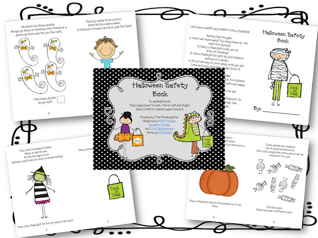 Freebielicious: Halloween Safety Interactive Book