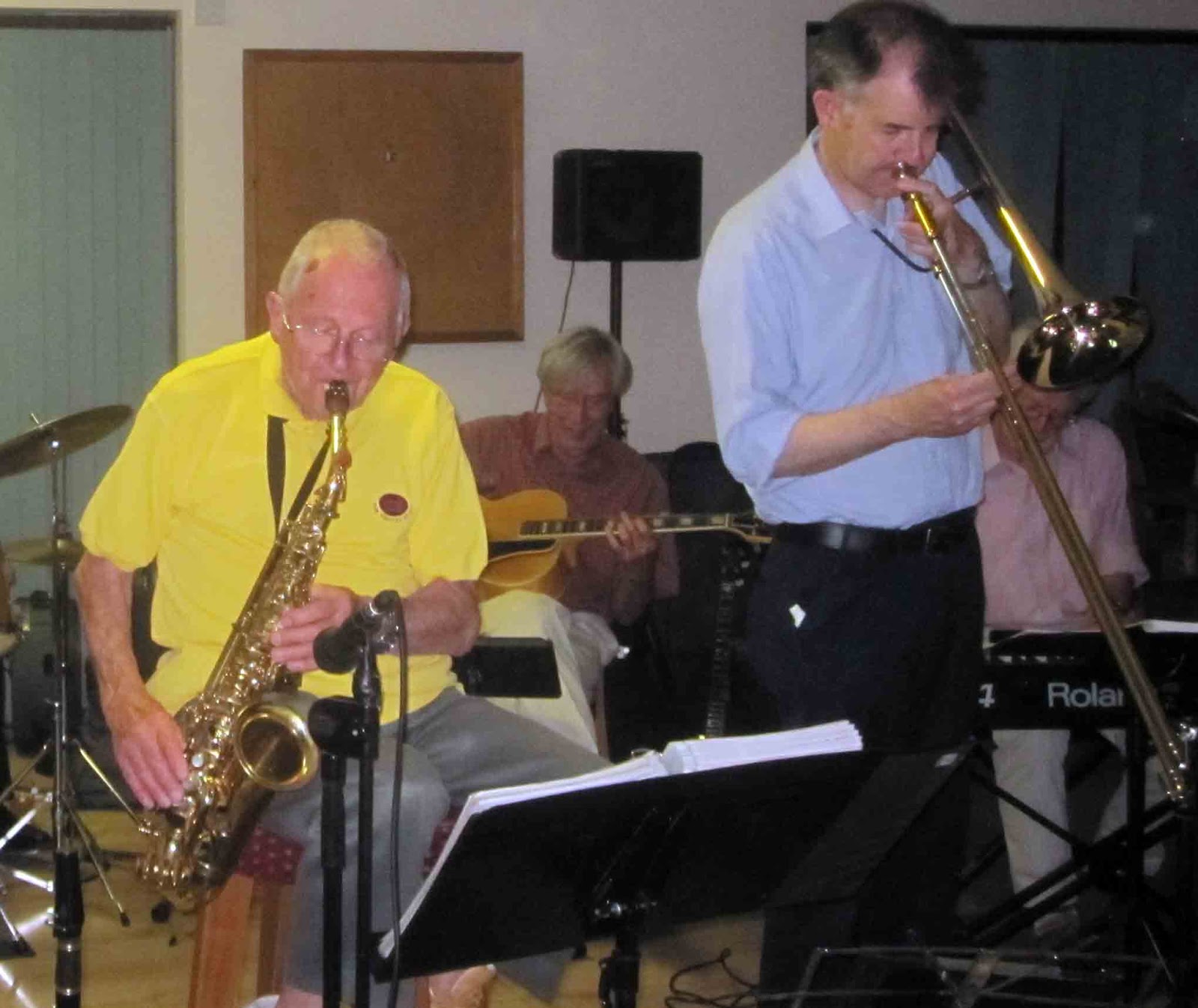 Cakes and Al: Sole Bay Jazz Band evening…