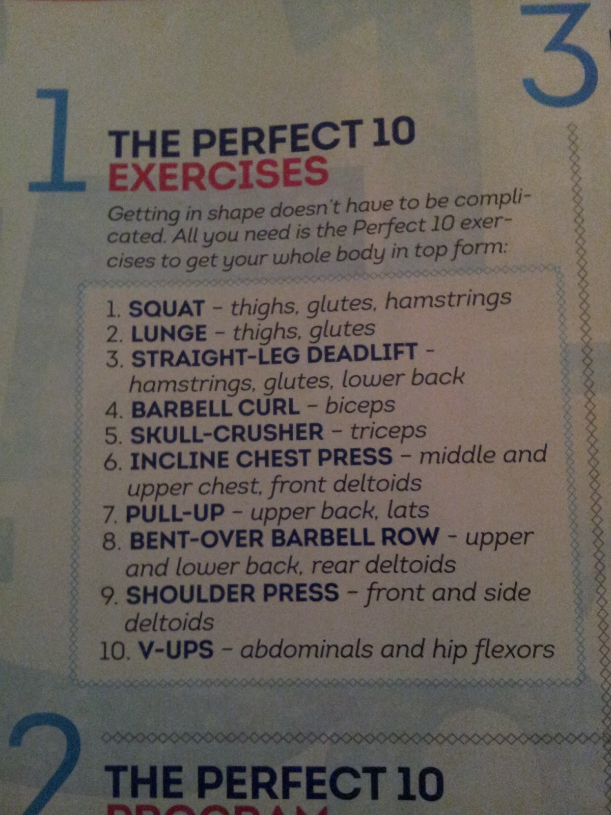 Marathon Lar: The Perfect 10 - Get Your Weight Training On