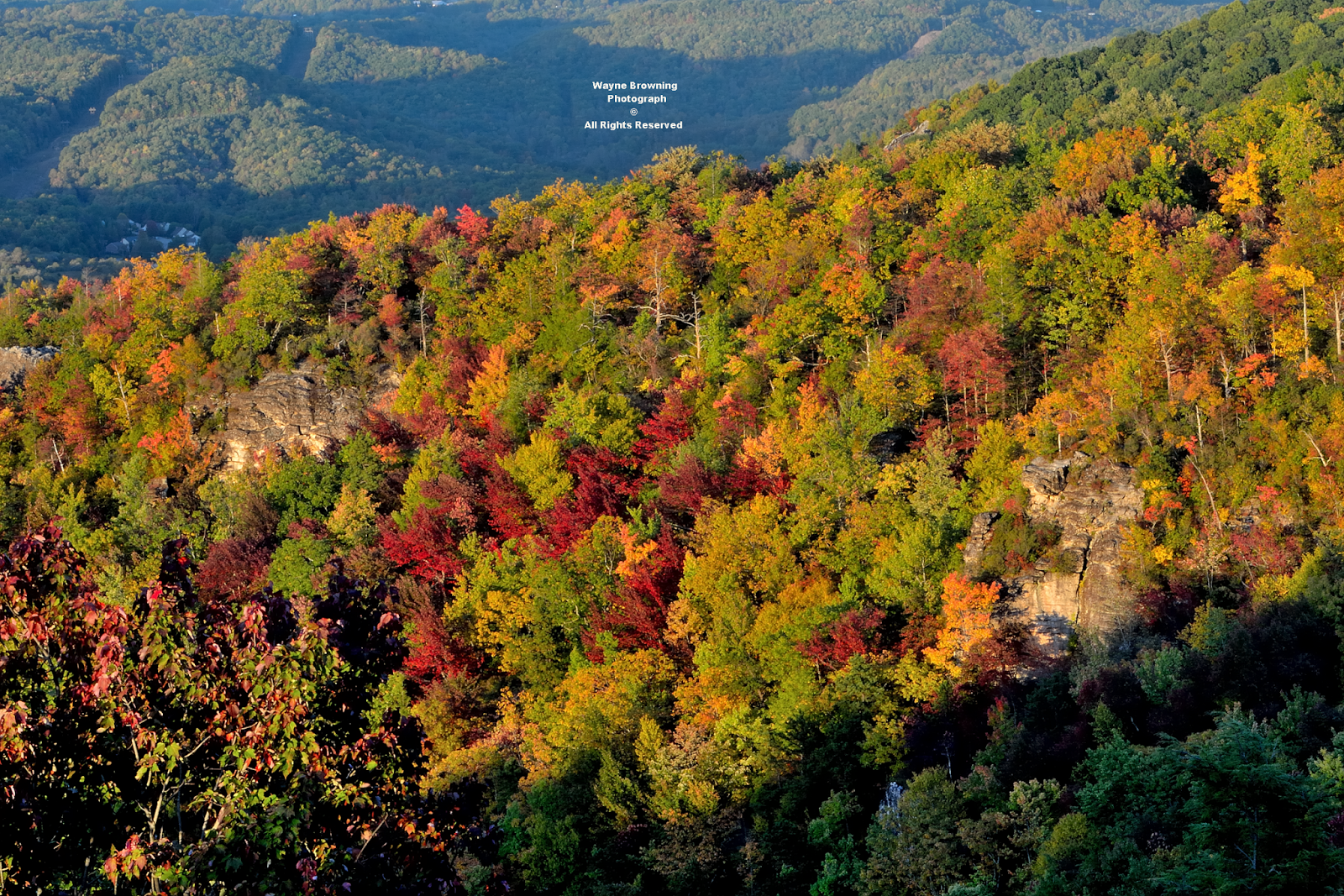 The High Knob Landform: Beauty Of Autumn 2015 In High Knob Massif