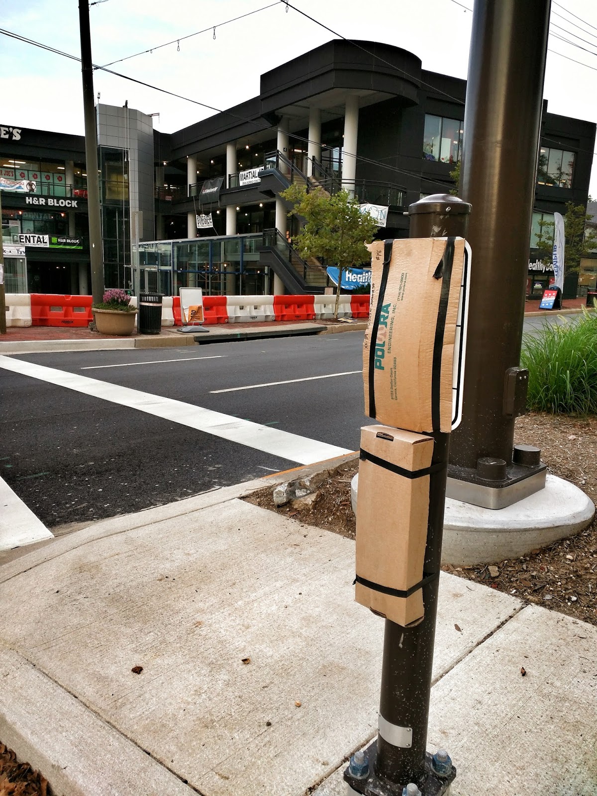 Robert Dyer @ Bethesda Row: New traffic light at Wisconsin & Stanford ...