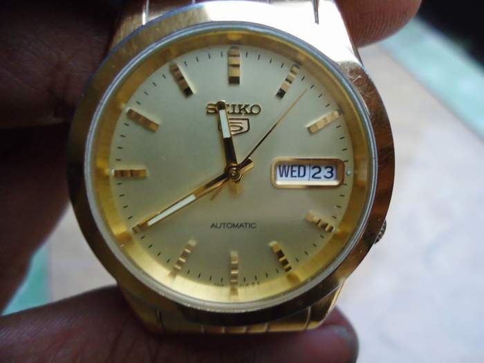Vintage Jam dulu-Jam antik-Jam lama & Sparepart Jam: SOLD Seiko 5 ...