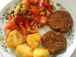 PURE VEGETARIAN DIET: Breaded Choplet