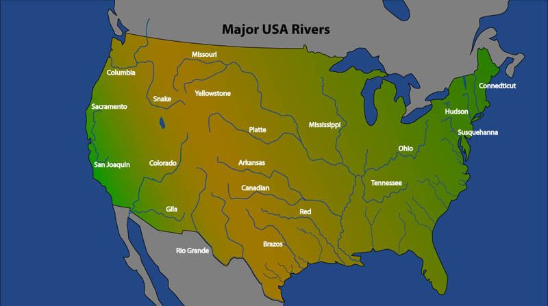Navigable Waters Of The United States Map - Map