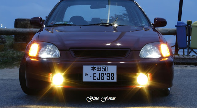 Car In The Floor: Red Devil - Civic EJ8 Vtec '98