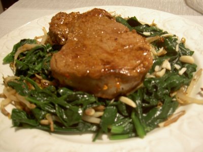 Pink e Dourado Culinária: Bifes de soja