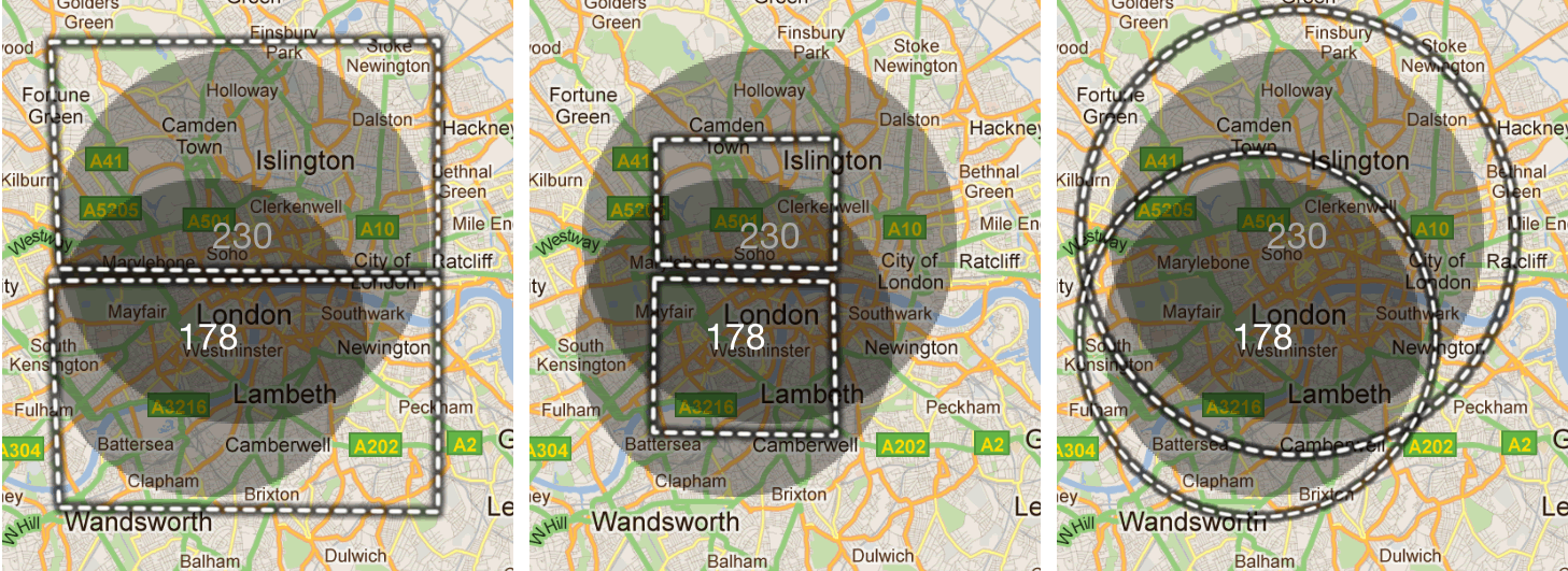 Web Map Design: Point Clustering Usability Example