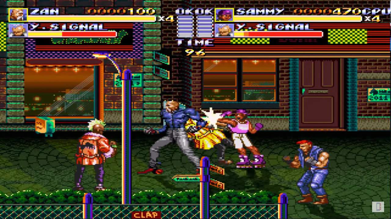 Streets of Rage Remake v5 inceleme (retro arcade game) ~ karekareoyun