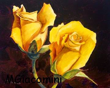 Mary Giacomini's art updates: Rose paintings
