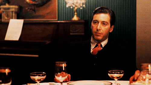 AKI GIFS: The Godfather (Poderoso Chefão) gifs animados