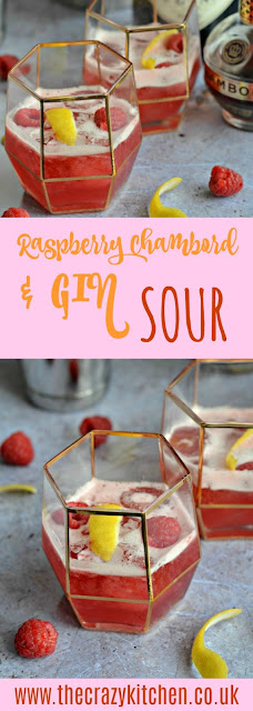 The Crazy Kitchen: Raspberry Chambord and Gin Sour