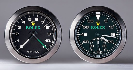 Watchik: Rolex creates chronograph and speedometer for the jet-powered ...